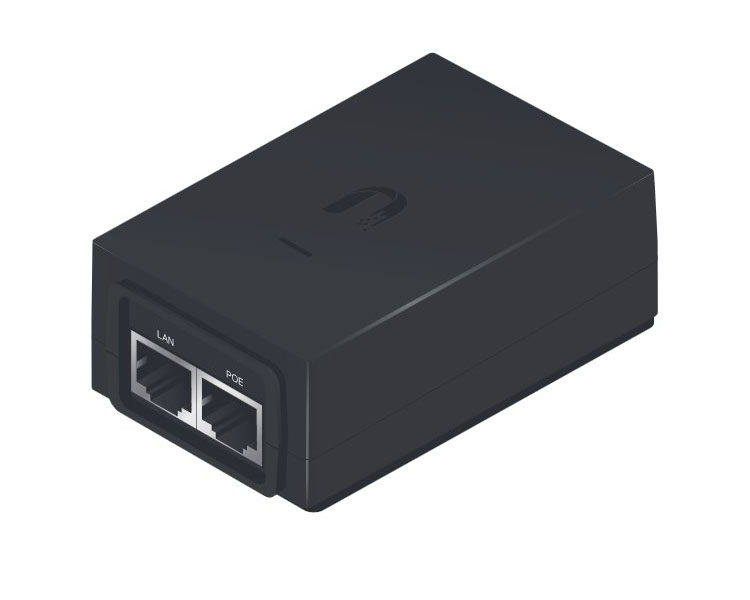 PoE გარდამქმნელი: UBIQUITI POE-48-24W-G Converter