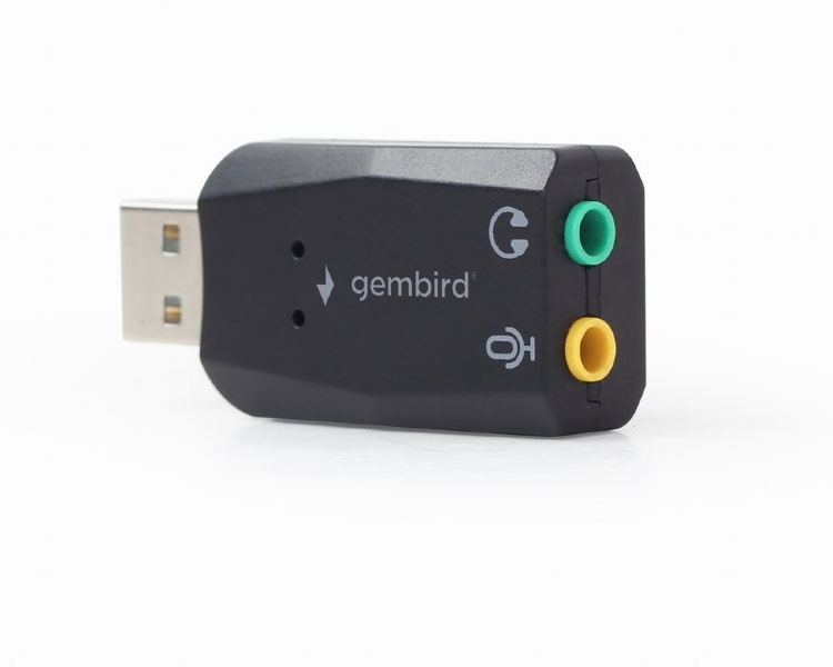 ხმის ბარათი: Gembird SC-USB2.0-01 Premium USB sound card "Virtus Plus"